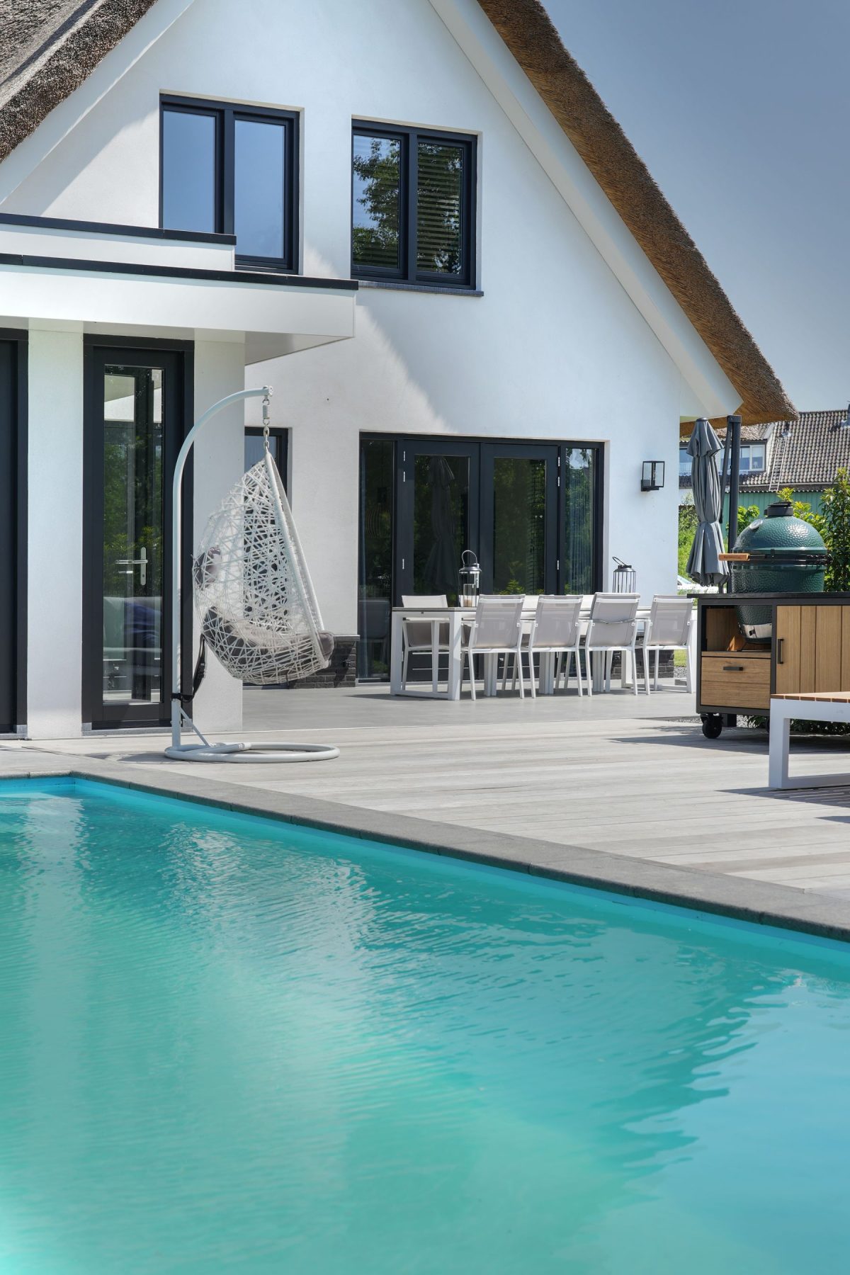 Rietgedekte villa aan de Bermweg te Rotterdam - Houweling Architecten